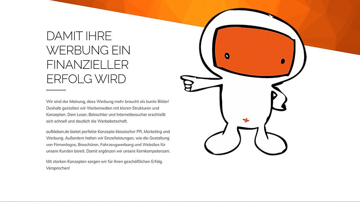 aufkleben.de - Werbung, Folierungen und Drucksachen aus Wuppertal!
